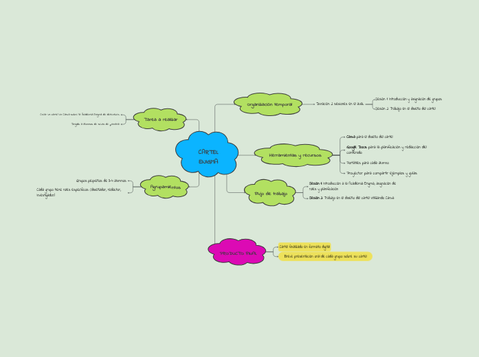 CARTEL ENIGMA - Mind Map